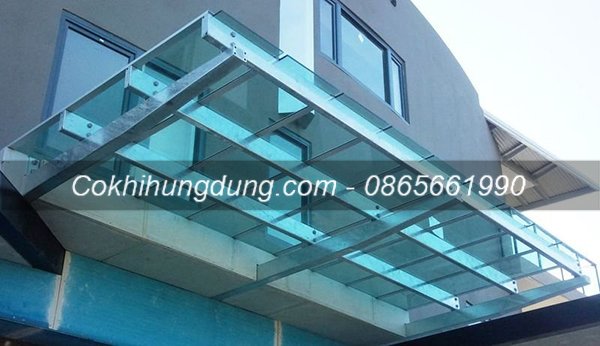 Mái Kính Canopy, Mái Đón Kính Thiết Kế Hiện Đại Cho không Gian Nhà Ở